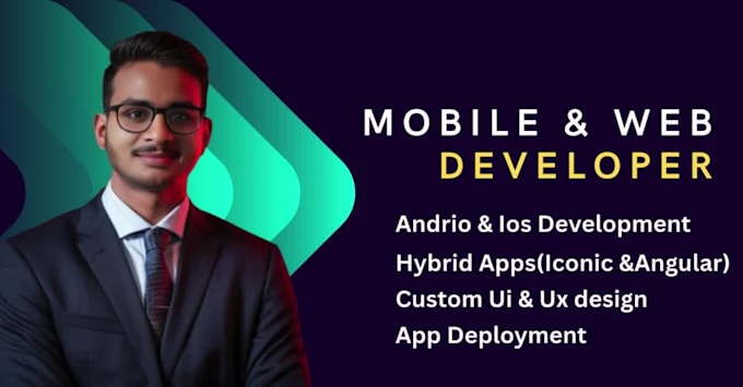 Develop hybrid ios and android mobile, web app using ionic angular by Asifbashir920 | Fiverr